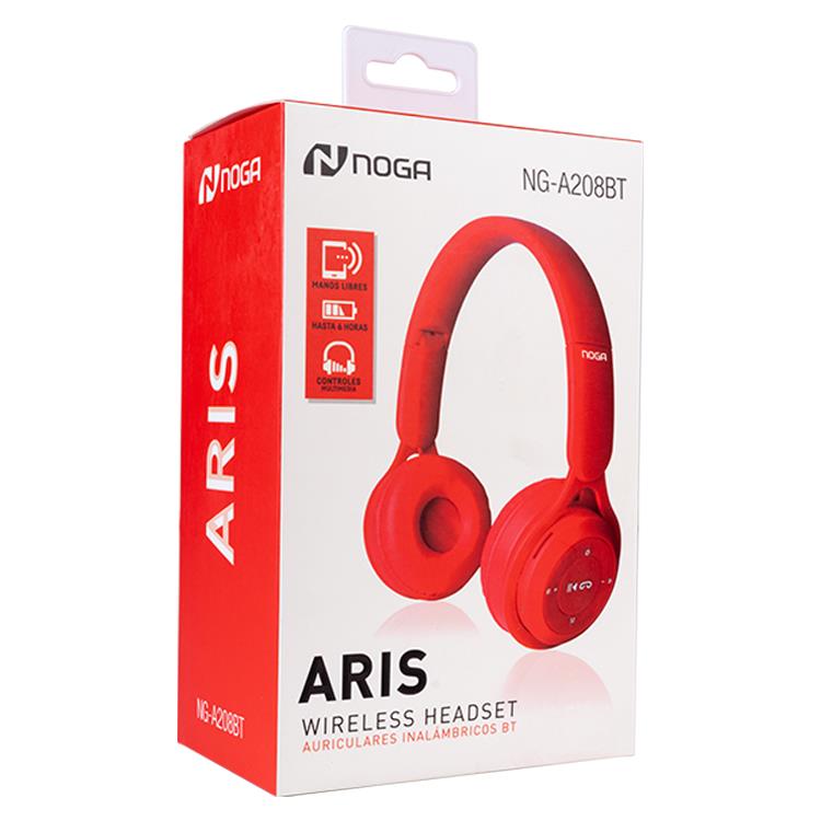 Auriculares Aris Bluetooth - Noganet